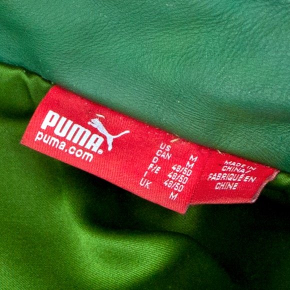 Puma | Jackets & Coats | Puma Leather Motorcycle Jacket Mens M | Poshmark